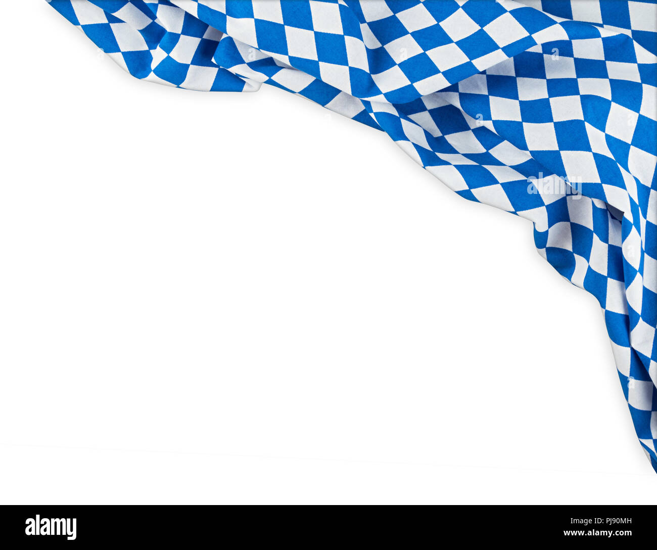 bavarian flag oktoberfest background with white blue bavaria isolated ...