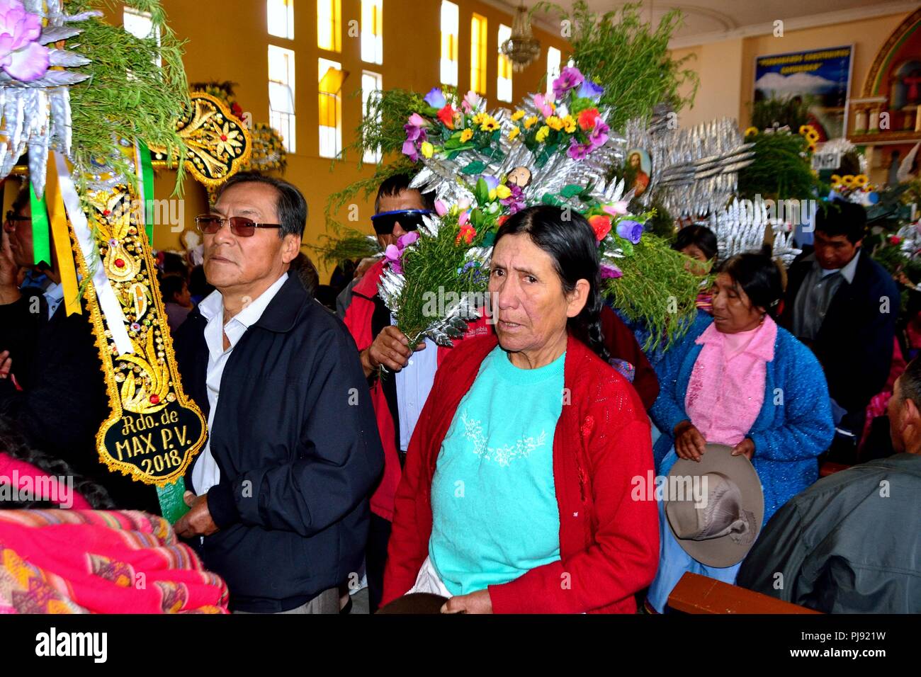 Feast of the Crosses -Virgen de la Candelaria - Carnival in HUARAZ ...