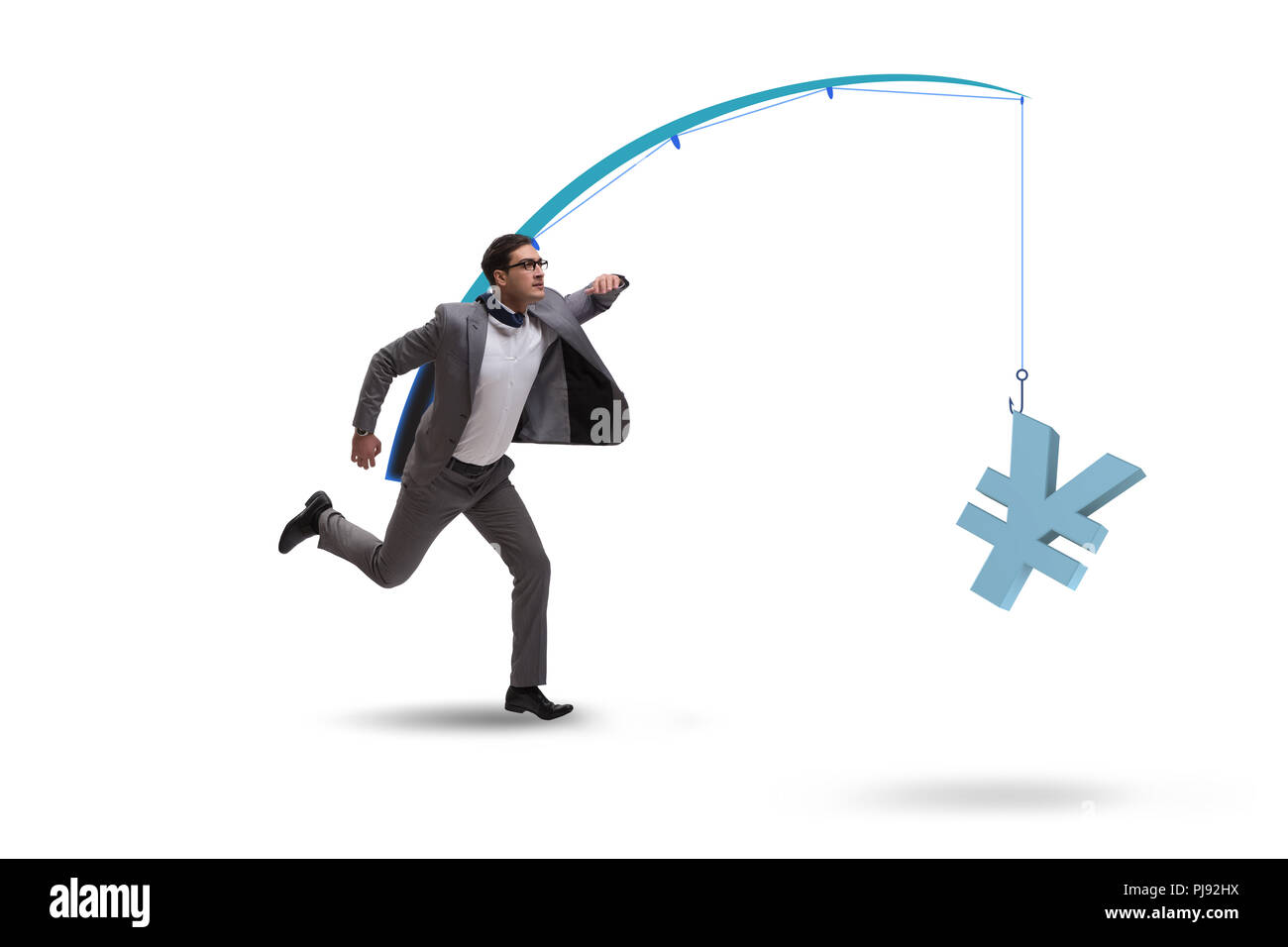 Chasing money cash Cut Out Stock Images & Pictures - Alamy