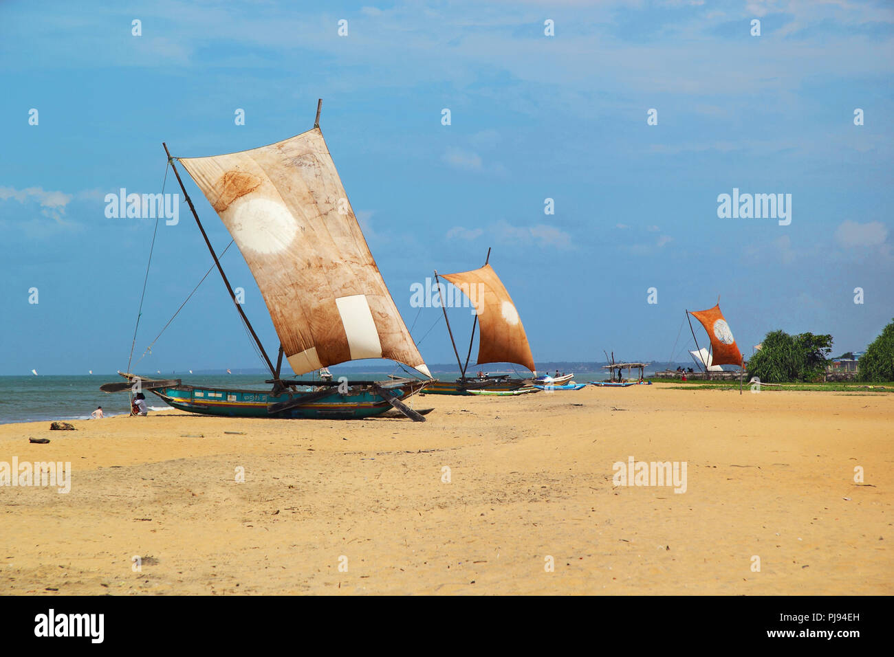 Sri lanka negombo coastline hi-res stock photography and images - Alamy