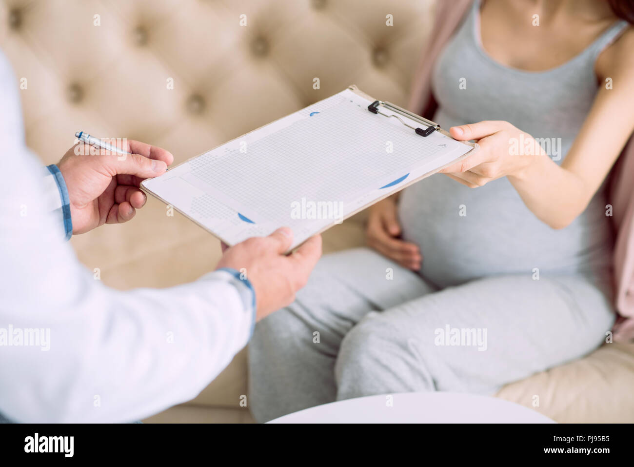 Close up of doctors notes Stock Photo - Alamy