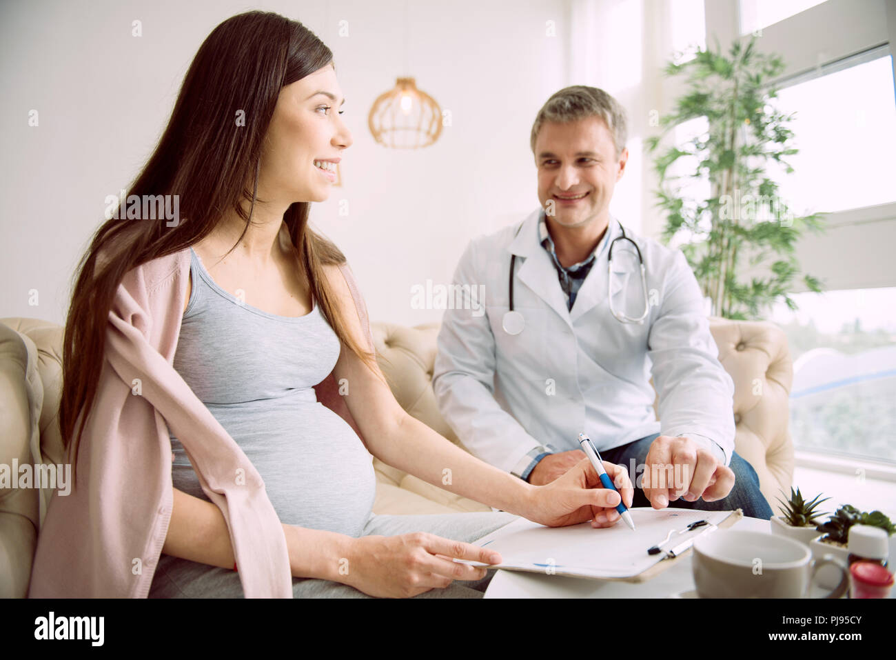 Woman emotions fertility hi-res stock photography and images - Alamy