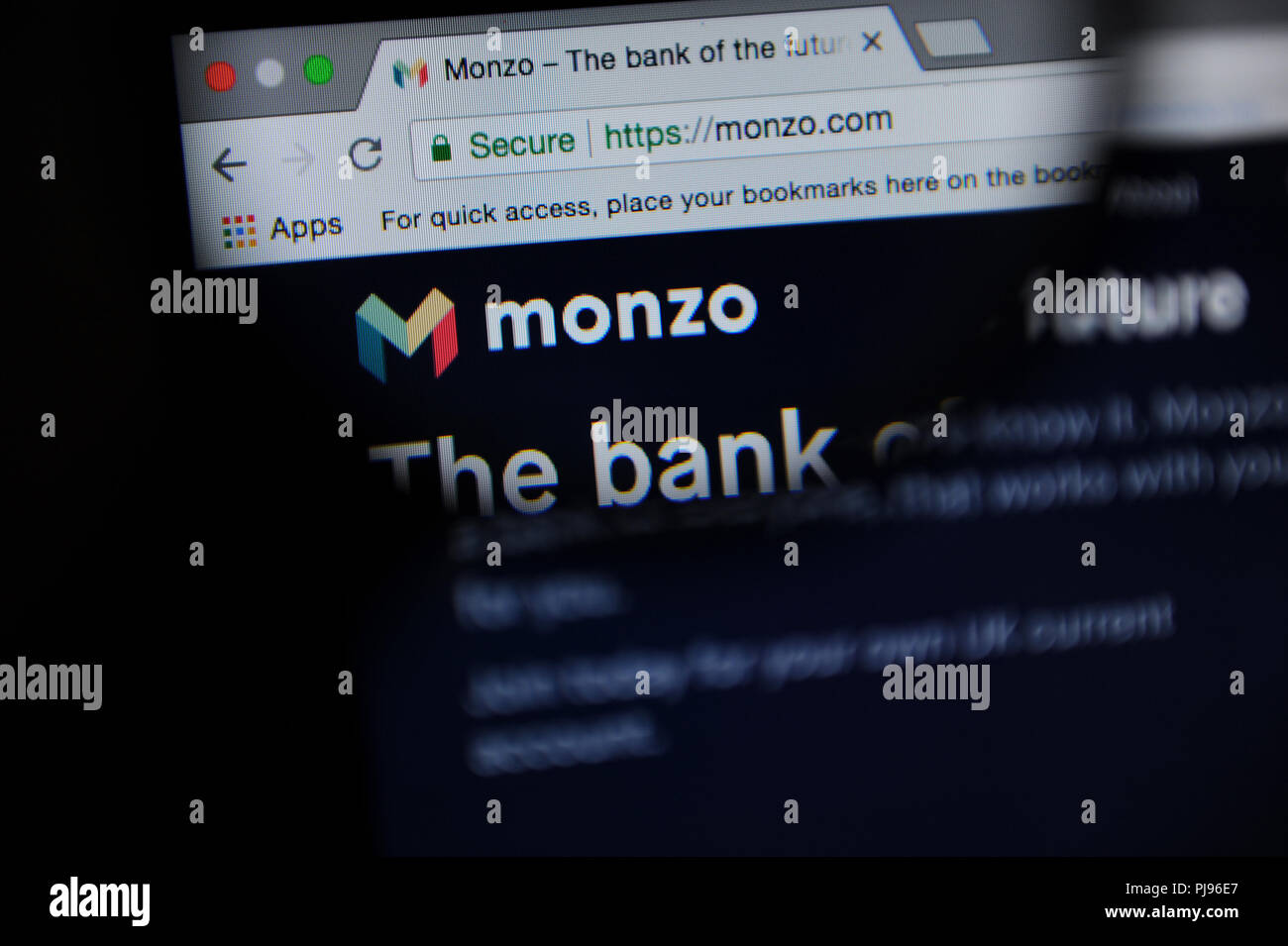 Monzo logo hi-res stock photography and images - Alamy