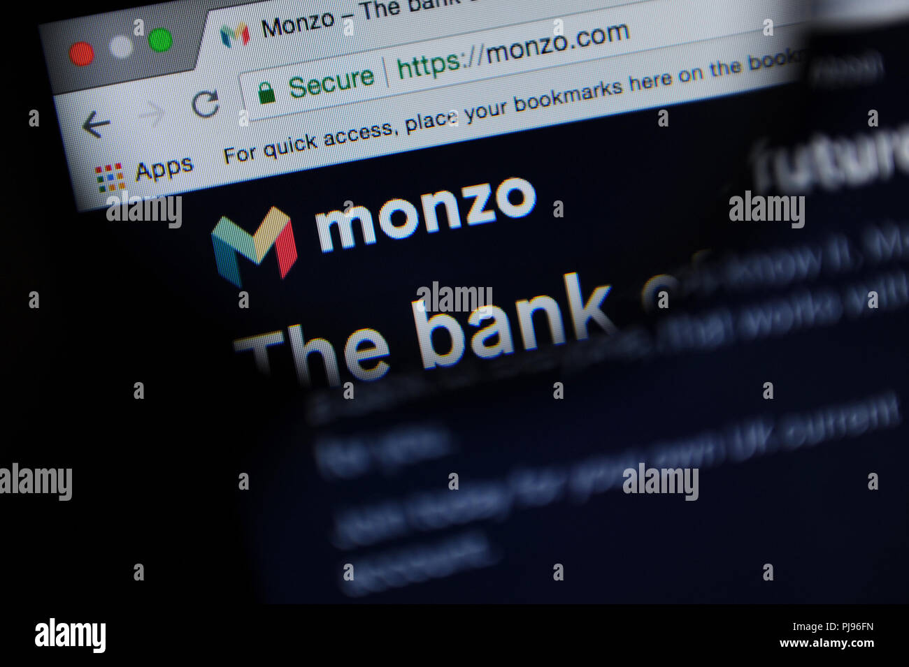 Monzo logo hi-res stock photography and images - Alamy