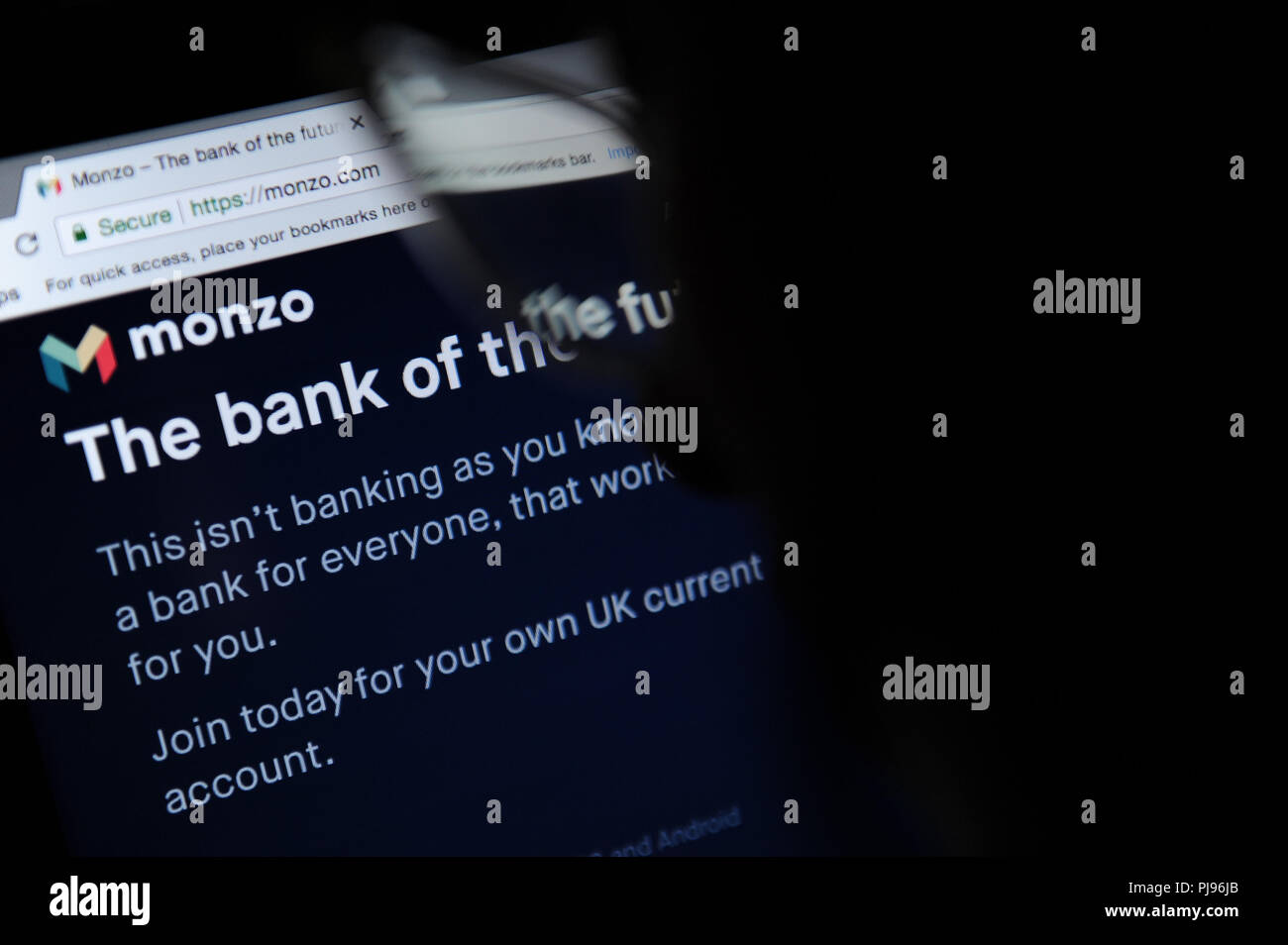 Monzo website hi-res stock photography and images - Alamy