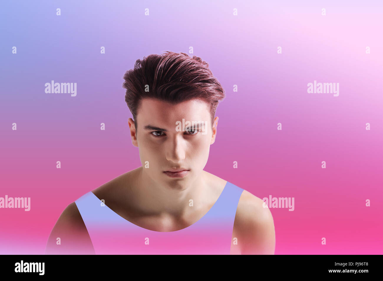 Calm glance hi-res stock photography and images - Alamy