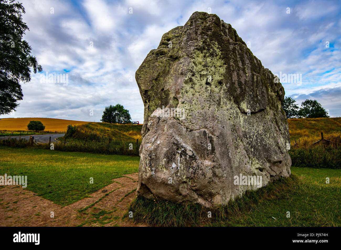 Part of largest megalithic circle in the world erected during the ...