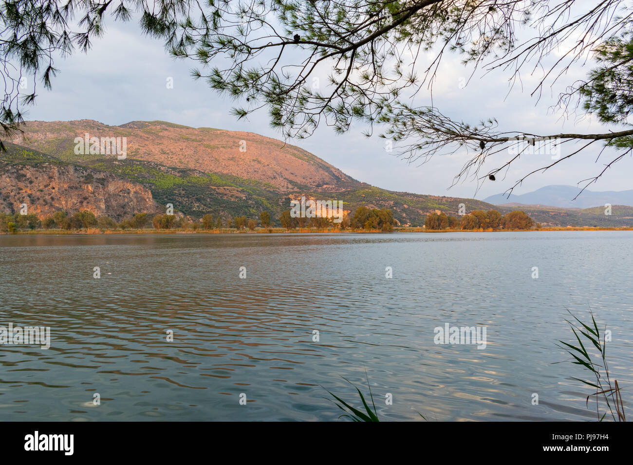Kaiafas lake hi-res stock photography and images - Alamy