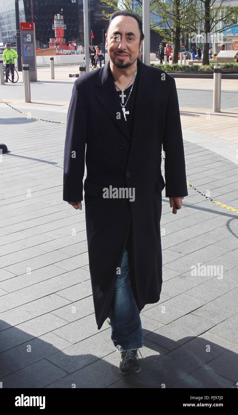 Liverpool Uk The Late David Guest arriving at the Hilton Hotel in ...