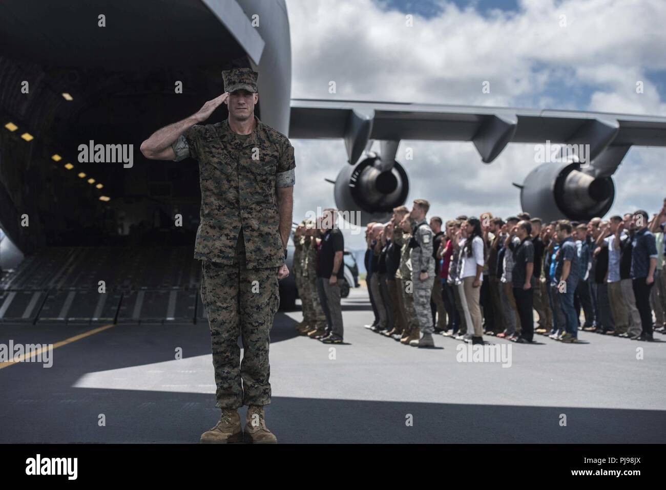 U.S. service members assigned to the Defense POW/MIA Accounting Agency ...