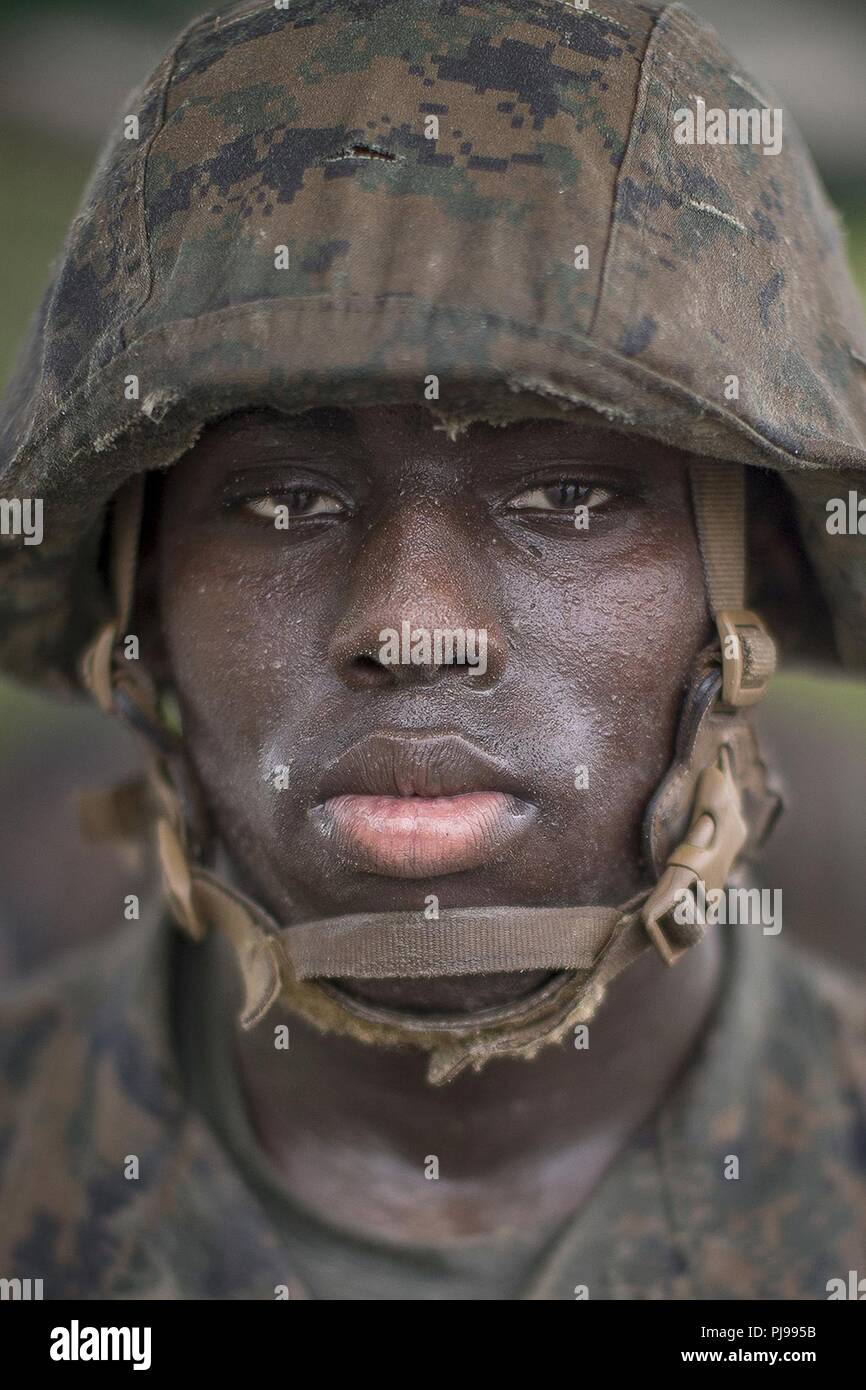 U.S. Marine Corps Rct. Jovan Jones, an 21-year-old native of Orlando ...