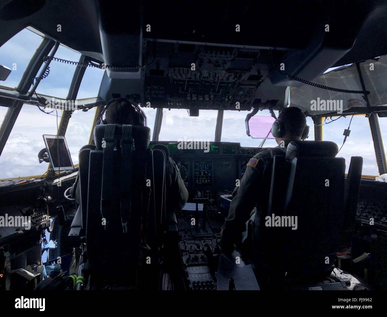 The 53rd Weather Reconnaissance Squadron fly a weather reconnaissance ...