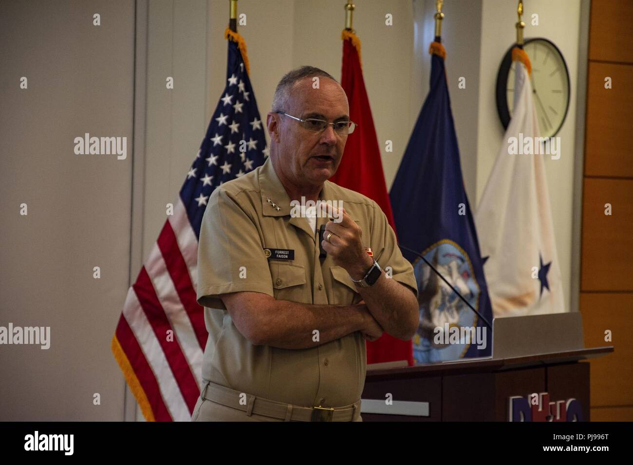 Vice Adm. Forrest Faison, Navy surgeon general and chief, U.S. Navy ...