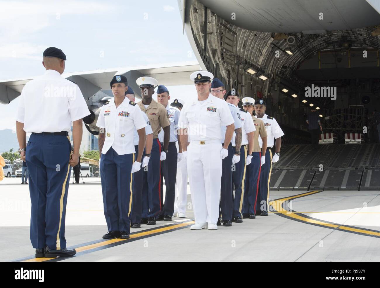 U.S. service members, assigned to the Defense POW/MIA Accounting Agency ...