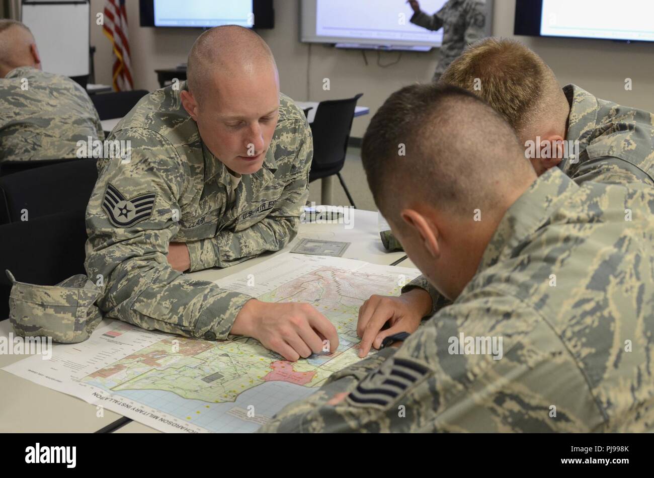 Detailed military maps hi-res stock photography and images - Alamy