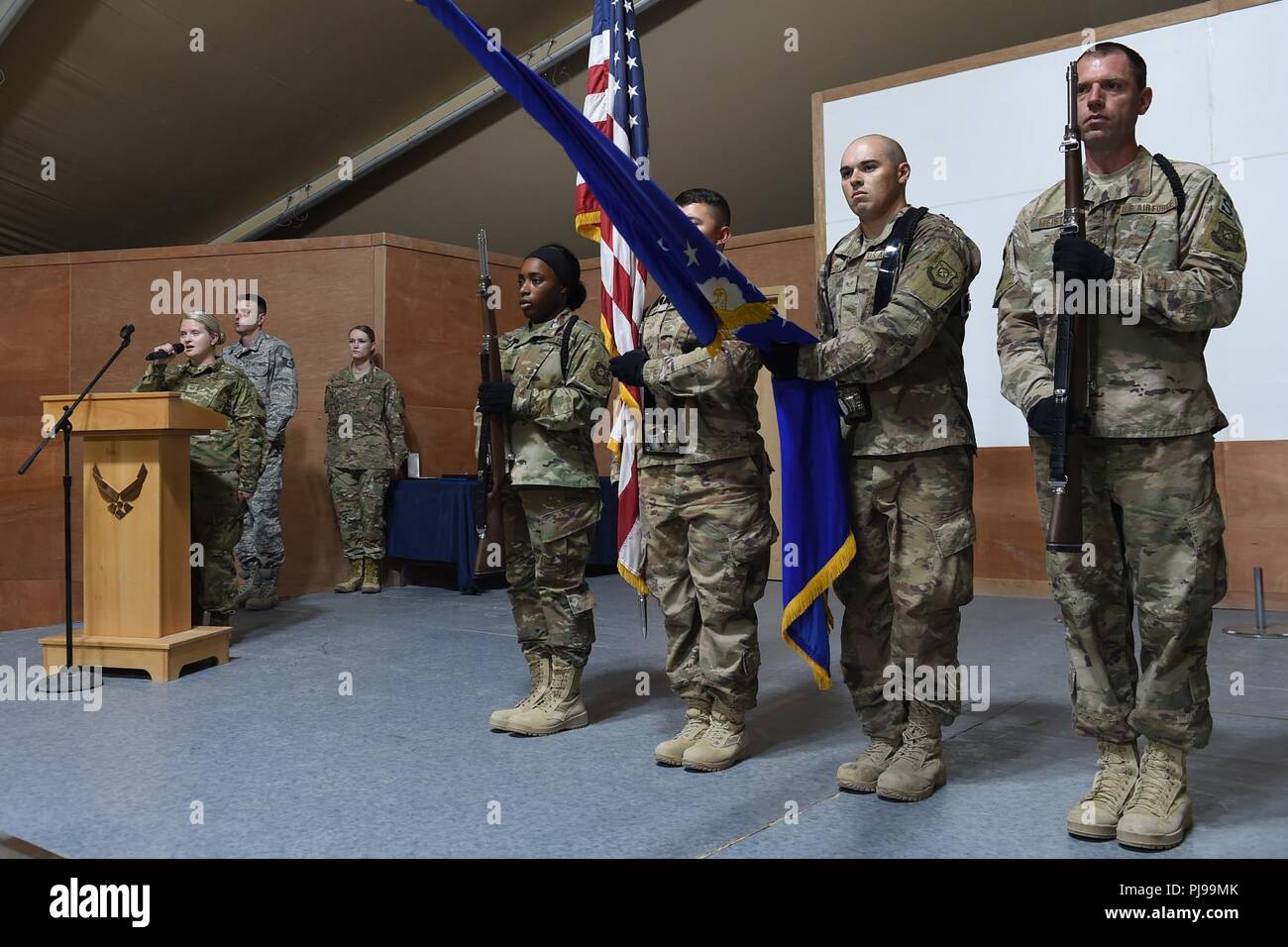 Staff Sgt. Jessalyn Schmaedeke, 179th Expeditionary Fighter Squadron ...