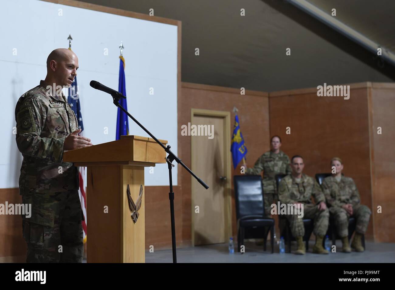 Col. Scott Gibson, 407th Air Expeditionary Group commander and ...