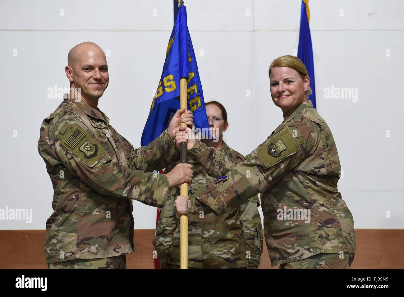 Col. Scott Gibson, 407th Air Expeditionary Group commander and ...