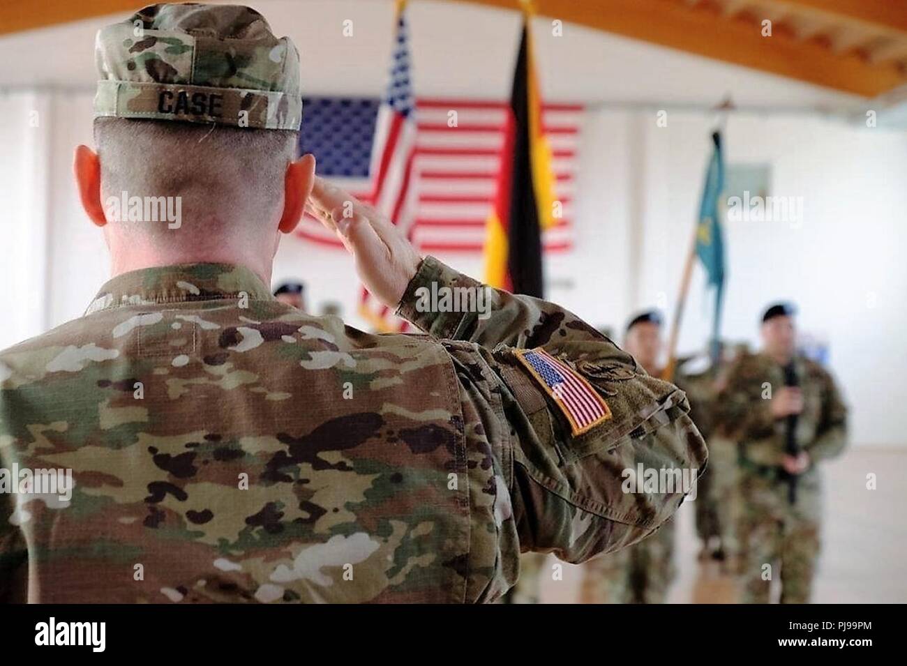 WACKERNHEIM, Germany – U.S. Army Col. Stephen P. Case commander of ...