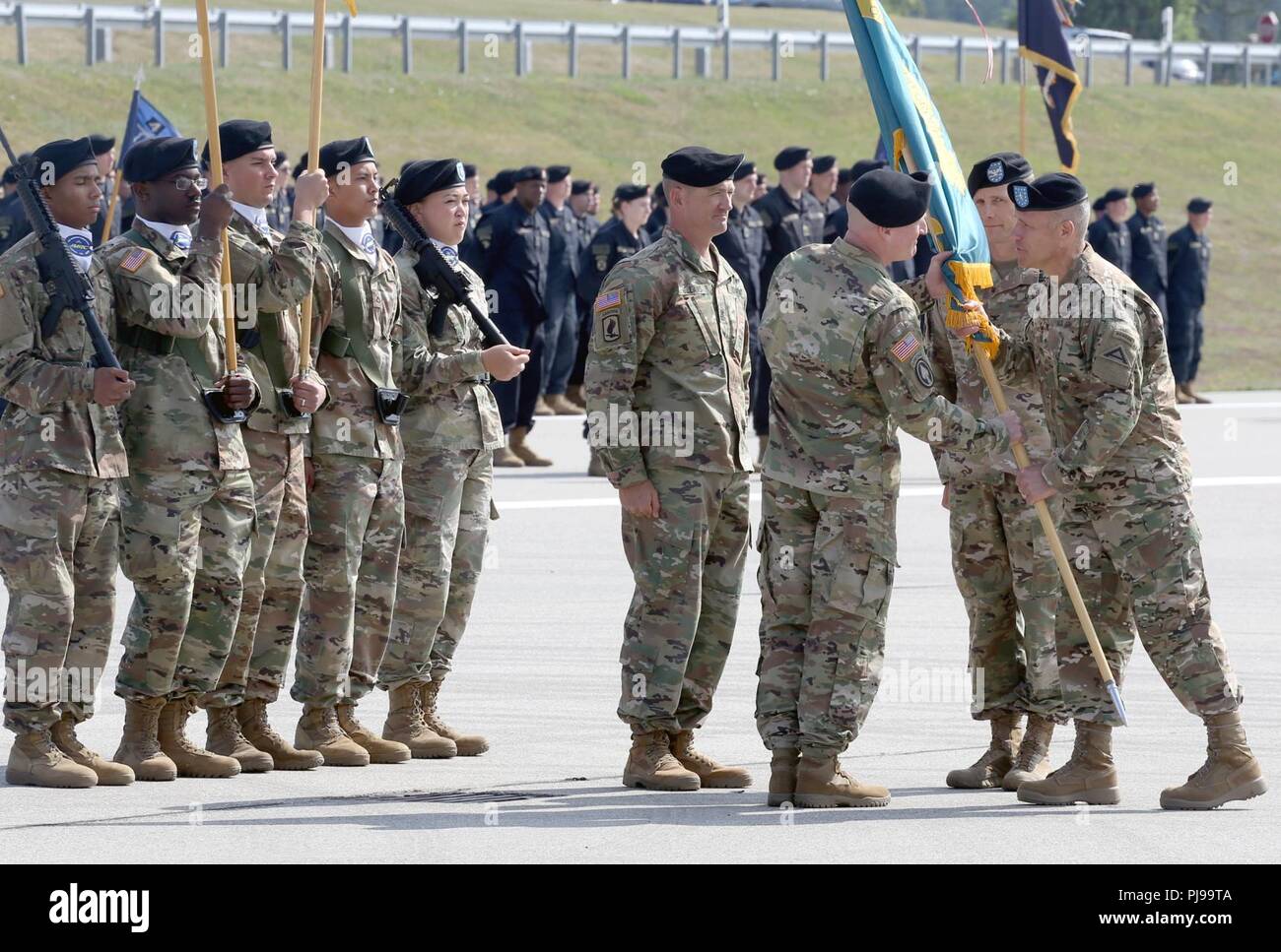 Brig. Gen. Christopher C. LaNeve, 7th Army Training Command's commander ...