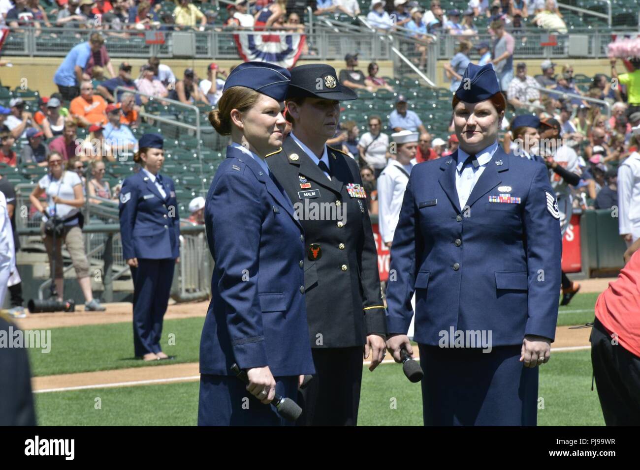 Annual military appreciation game hi-res stock photography and images ...