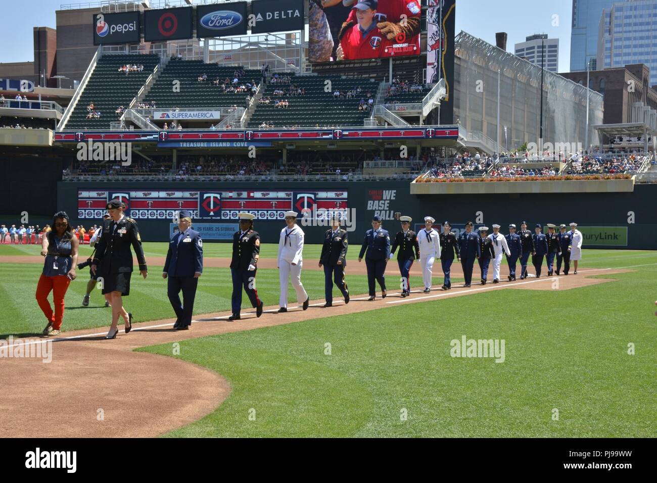 Annual military appreciation game hi-res stock photography and images ...