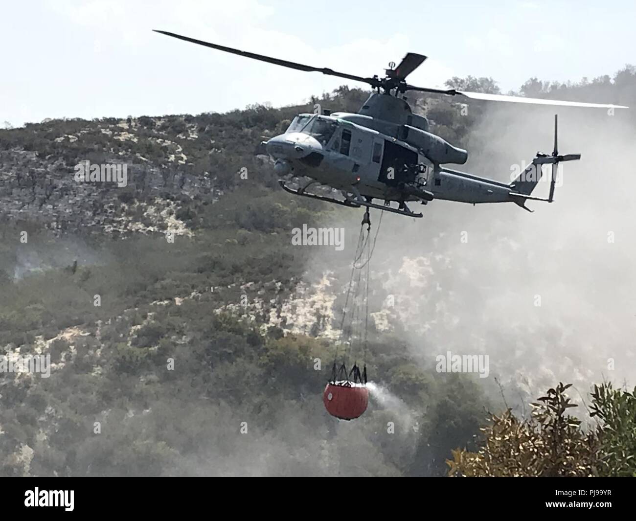 Marines with Marine Light Attack Helicopter Squadron (HMLA) 267 and ...