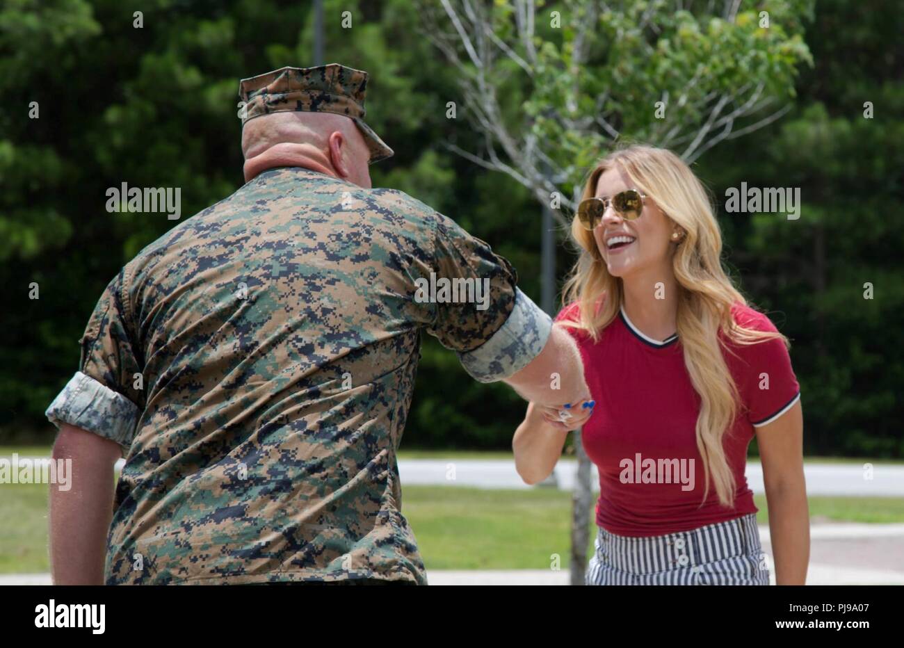 Lt. Col. Scott Meredith, commanding officer, Wounded Warrior Battalion ...