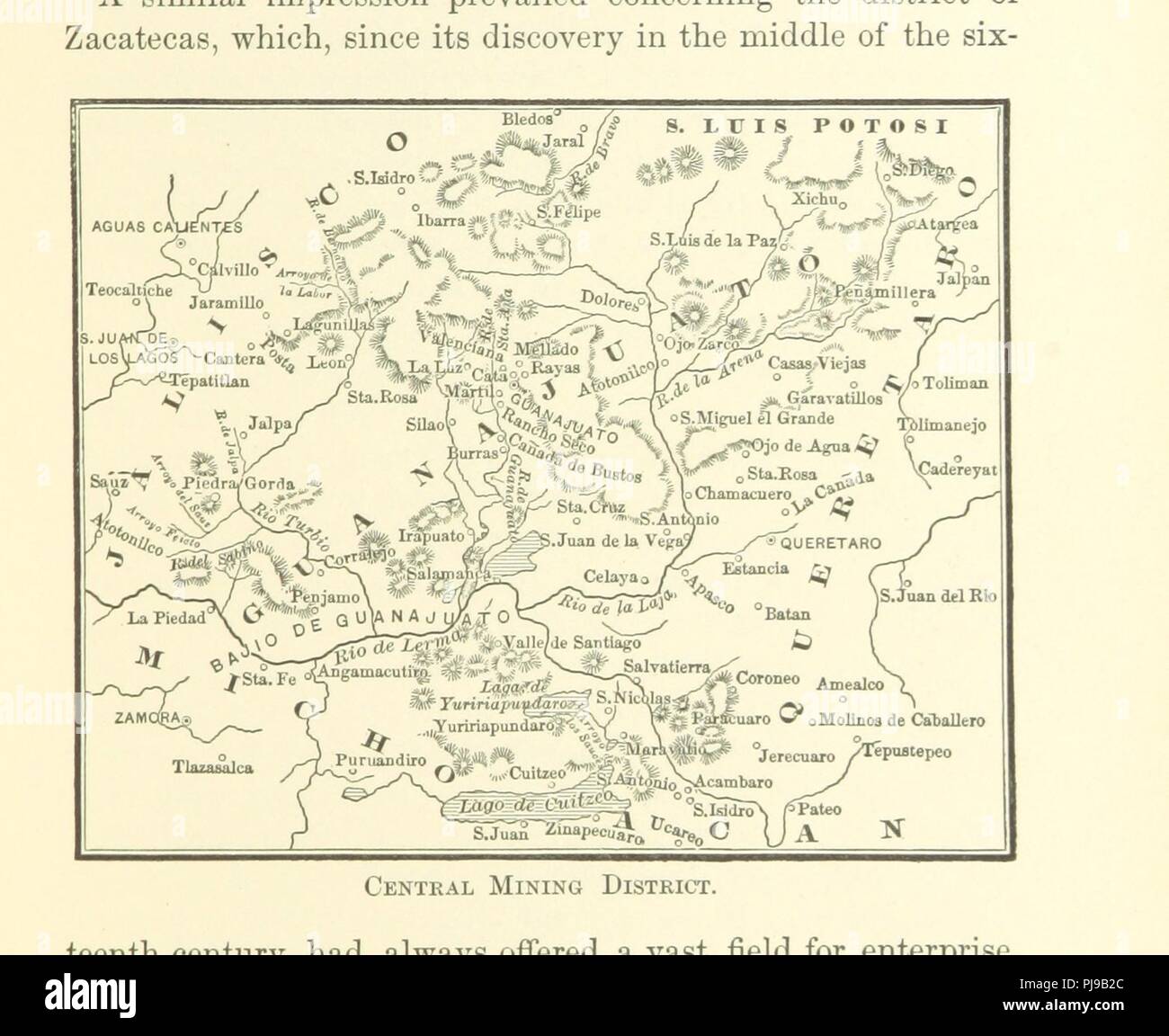 Image from page 609 of 'A Popular History of the Mexican People' Stock ...