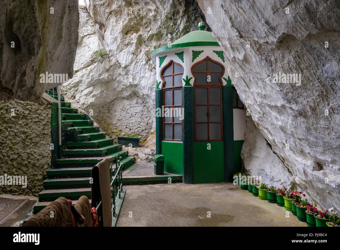 Tekke of Sari Salltik (Sari Saltuk) in Cave in Skanderbeg Mountains ...