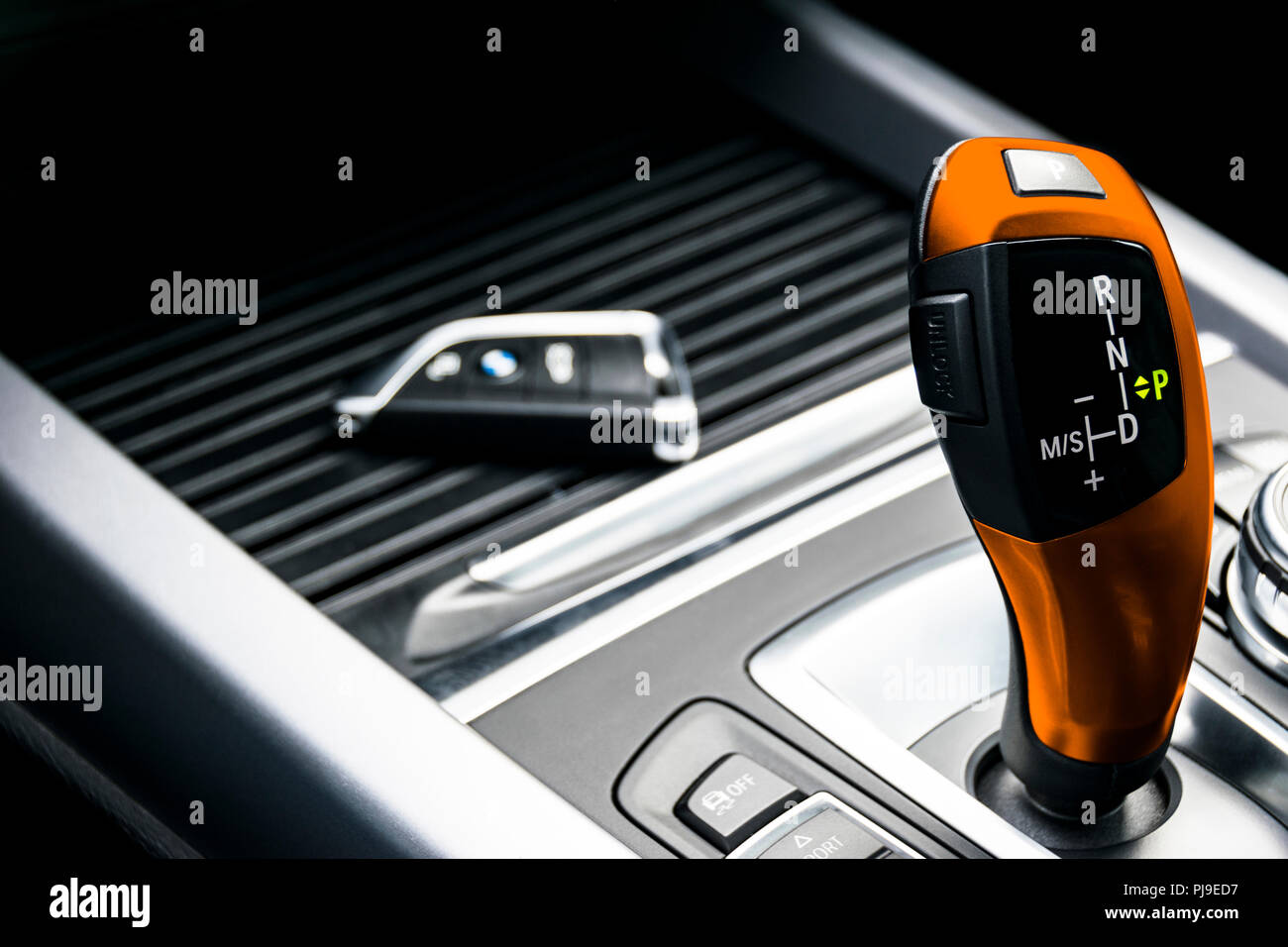 Automatic gear knob hi-res stock photography and images - Alamy
