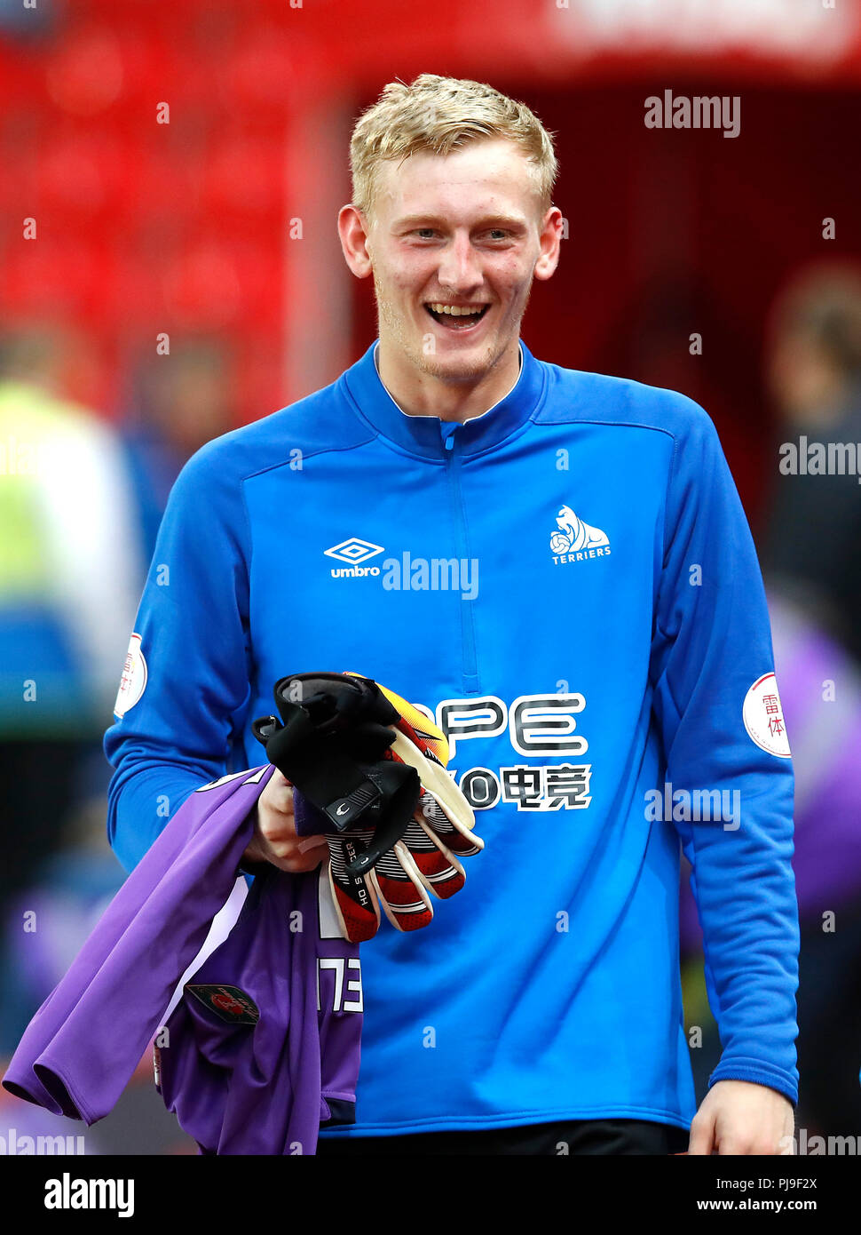 Huddersfield Town goalkeeper Ryan Schofield Stock Photo - Alamy