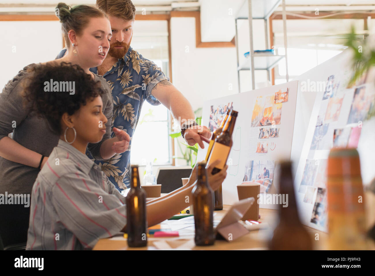 Creative label design hi-res stock photography and images - Alamy