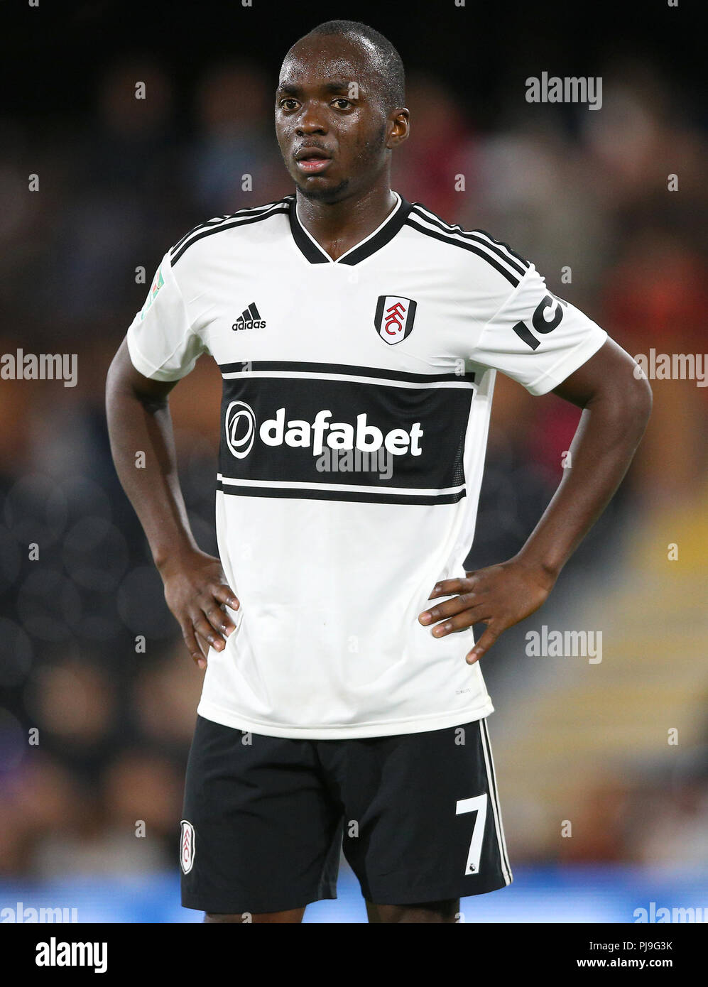 Fulham's Neeskens Kebano Stock Photo - Alamy