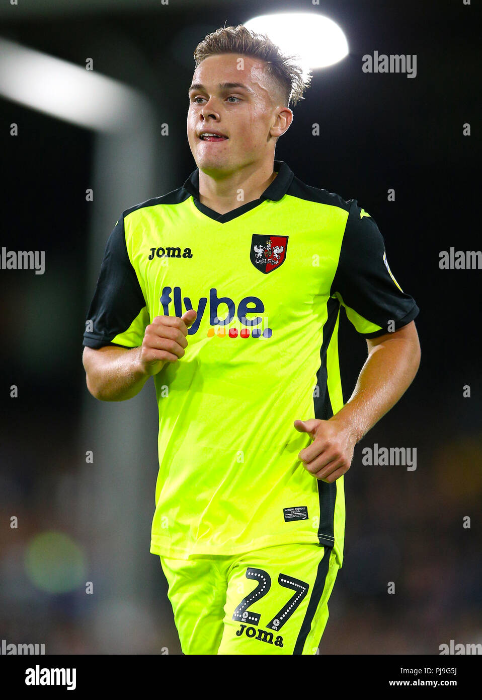Exeter City's Archie Collins Stock Photo - Alamy
