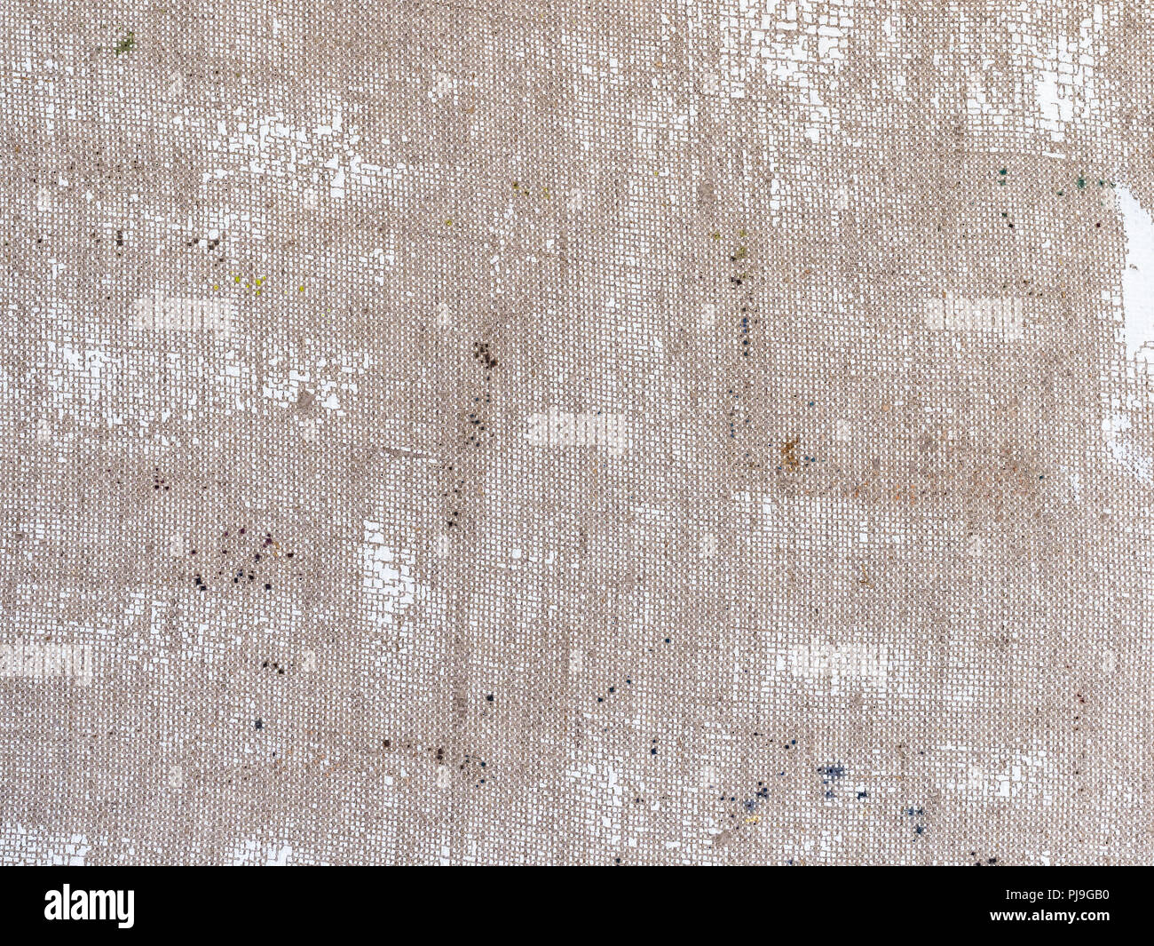 back side of primed cotton canvas close up Stock Photo - Alamy