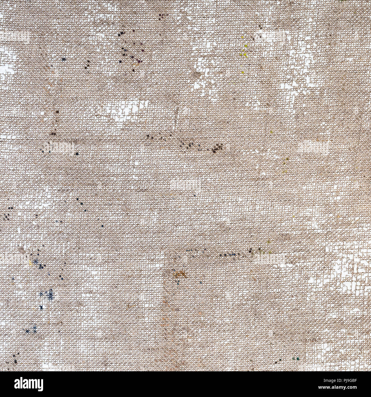 background from back side of primed artistic canvas close up Stock ...