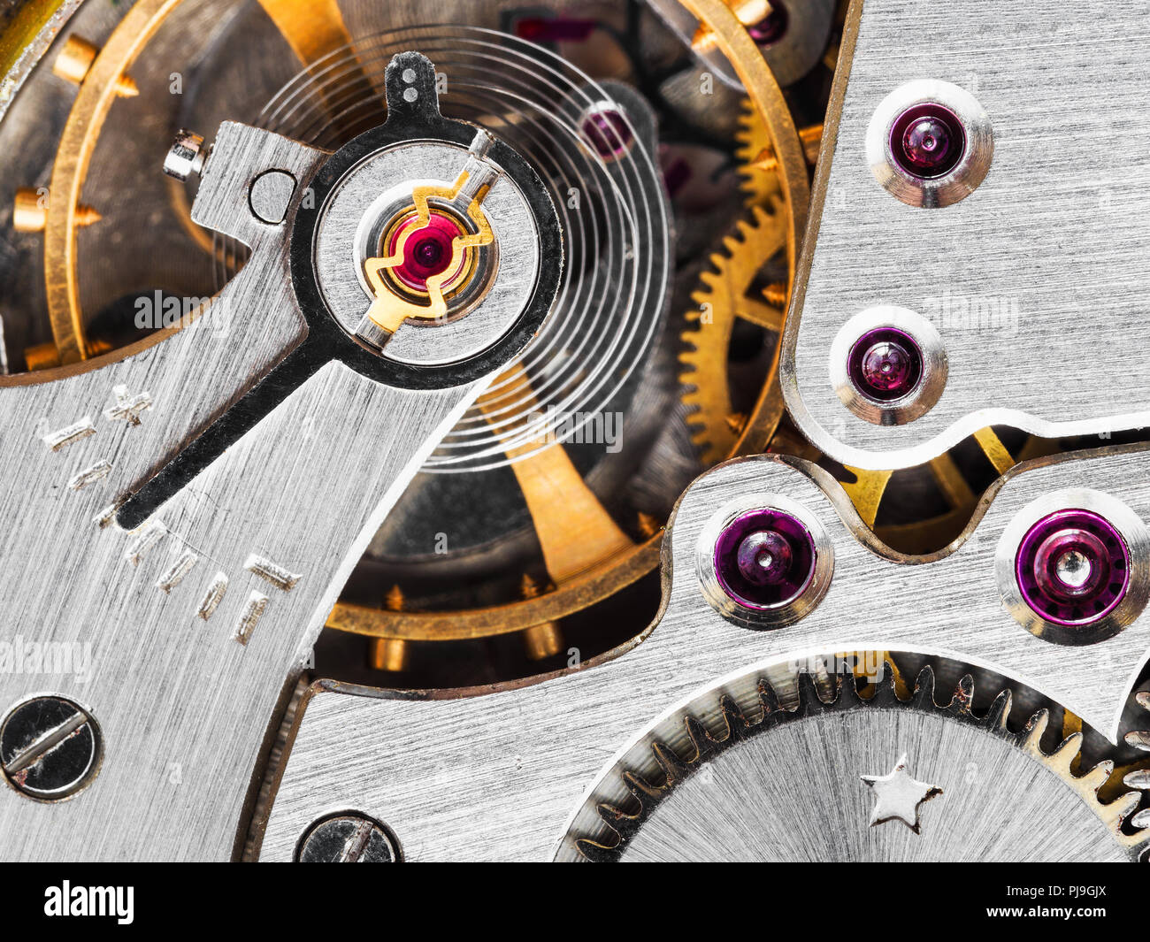 Watch movement hi-res stock photography and images - Alamy