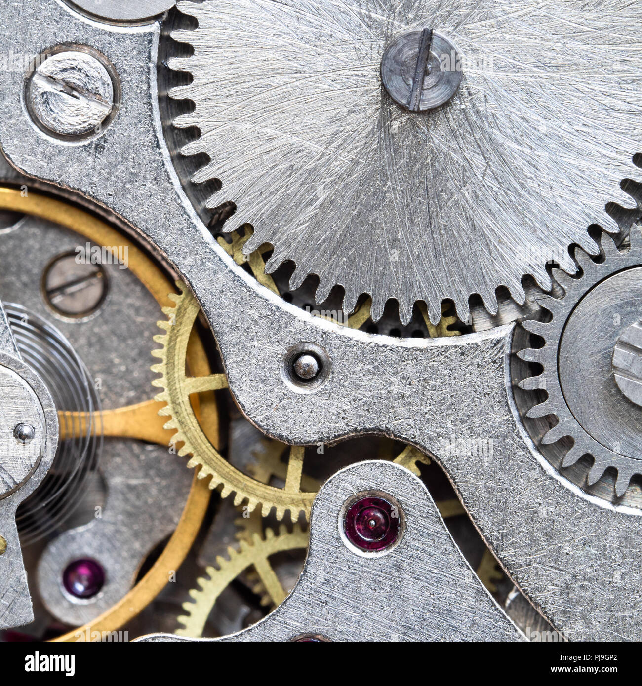 Precise mechanical gears hi-res stock photography and images - Alamy