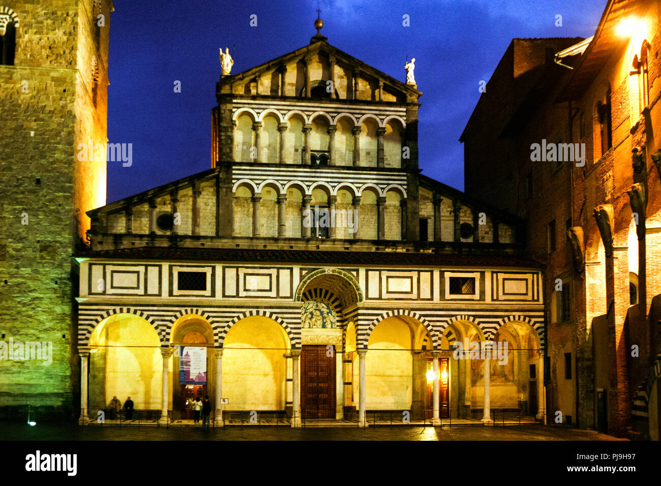 Italy Tuscany Pistoia Cathedral of San Zeno Stock Photo - Alamy