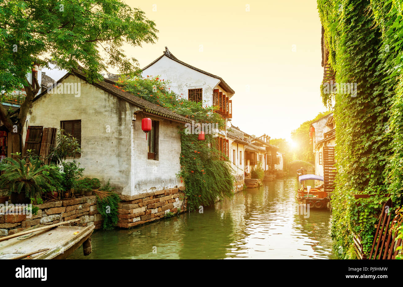 Zhouzhuang, China is a famous water town in the Suzhou area. There are ...