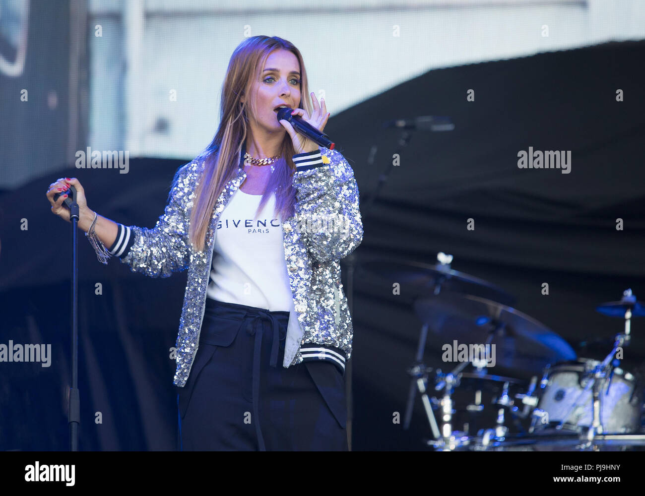 2018 Brighton Pride Festival held in Preston Park, Brighton. Featuring ...