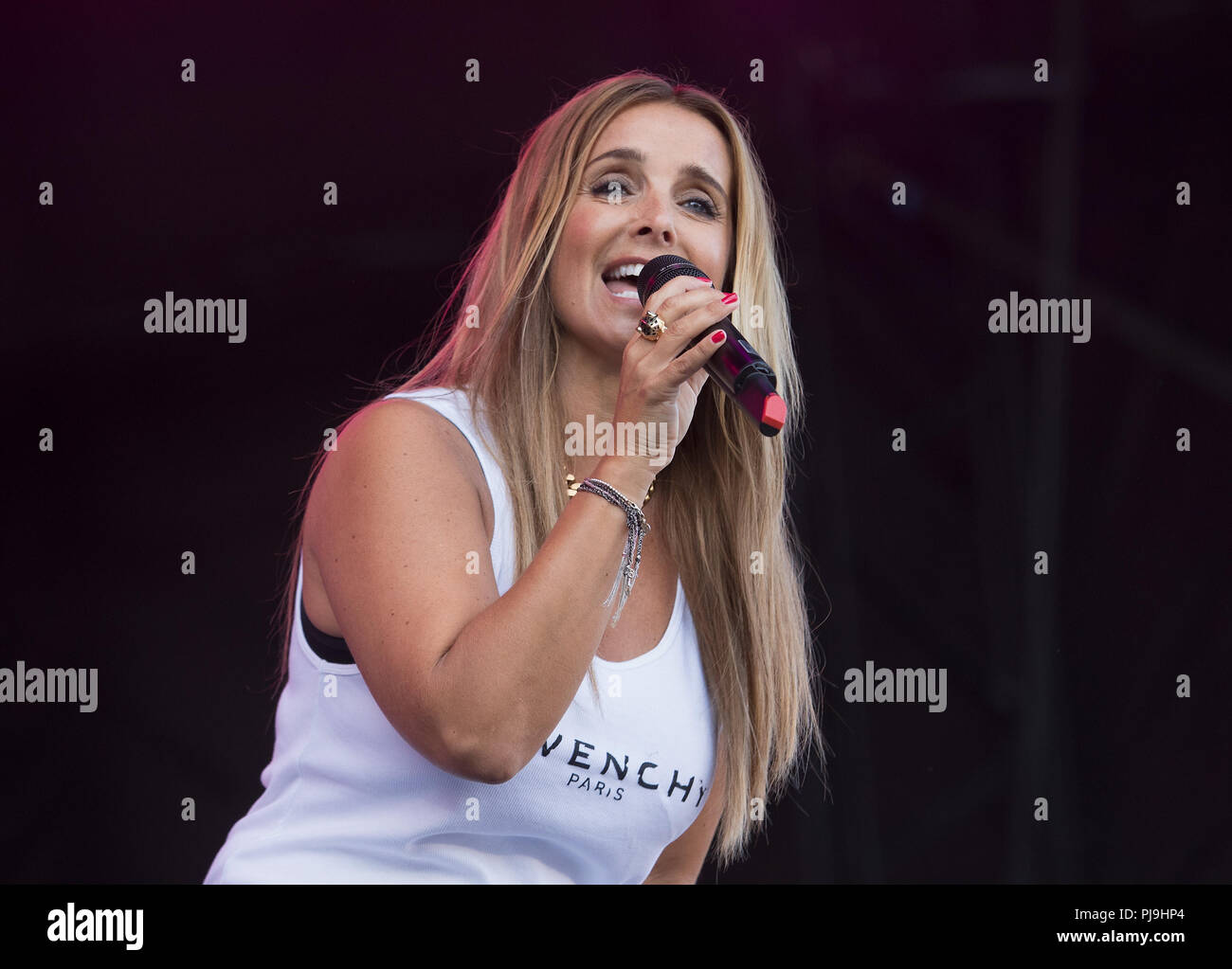 2018 Brighton Pride Festival held in Preston Park, Brighton. Featuring ...