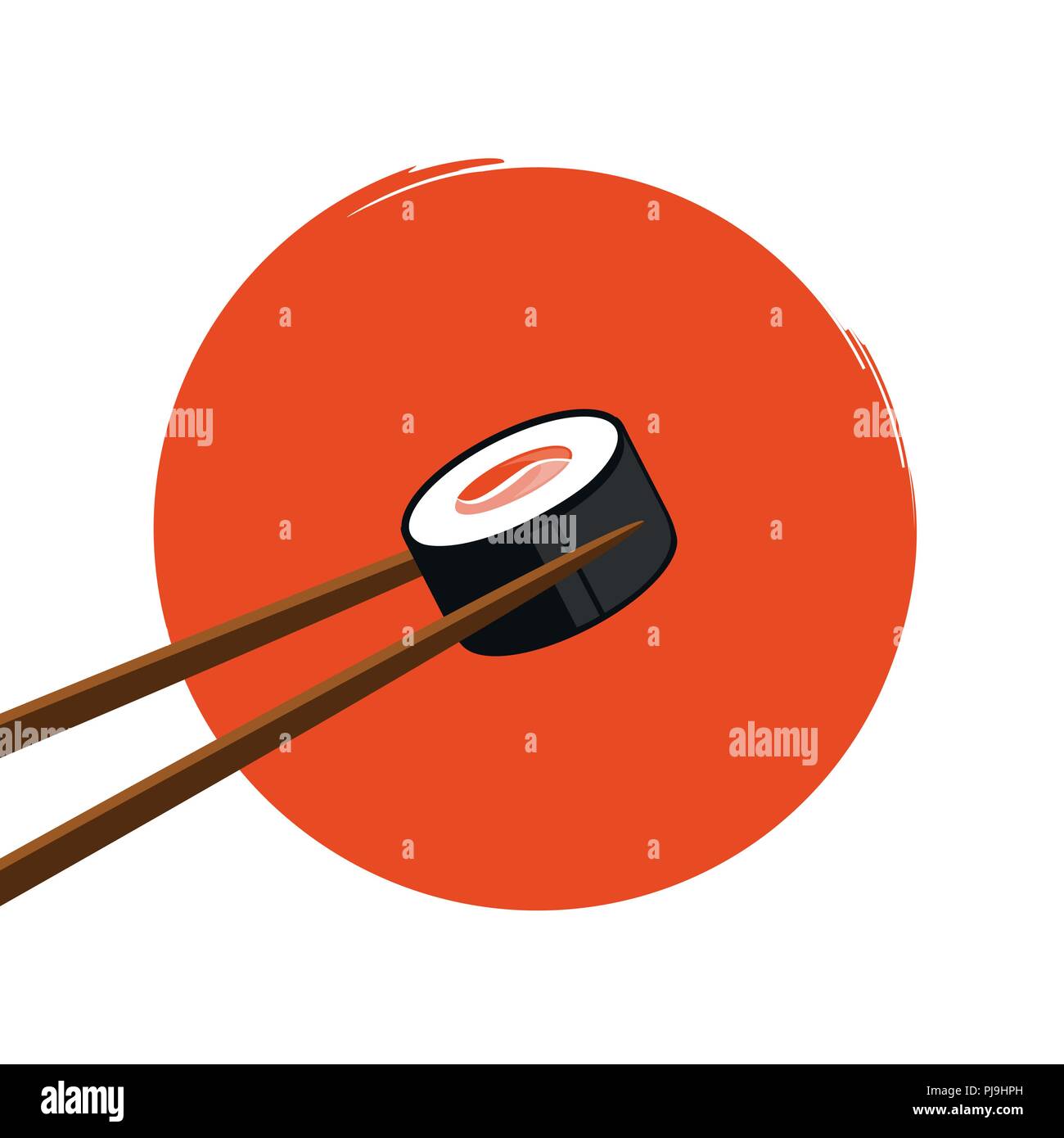 Raw octopus on traditional food Stock Vector Images - Alamy