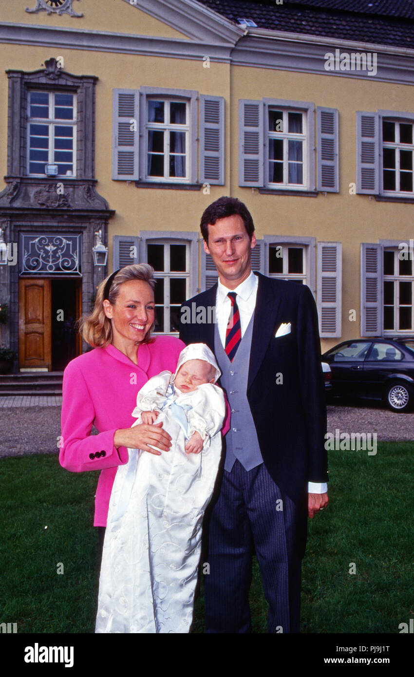 Wilhelm Albert Fürst von Urach, Graf von Württemberg mit Ehefrau Karen ...