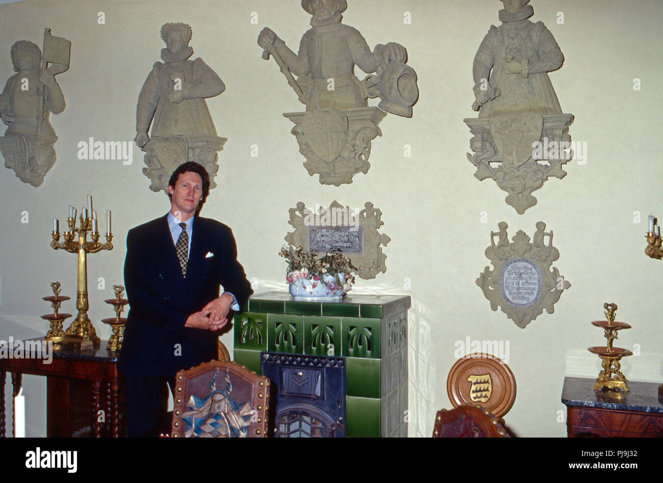 Wilhelm Albert Fürst von Urach, Graf von Württemberg auf Schloss ...