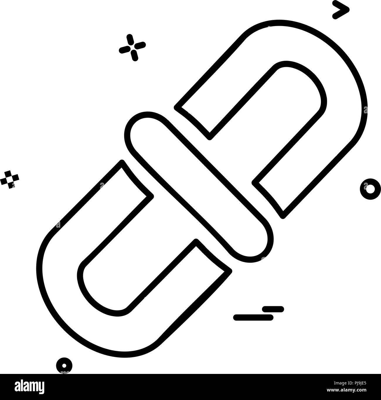 Pin icon design vector Stock Vector Image & Art - Alamy
