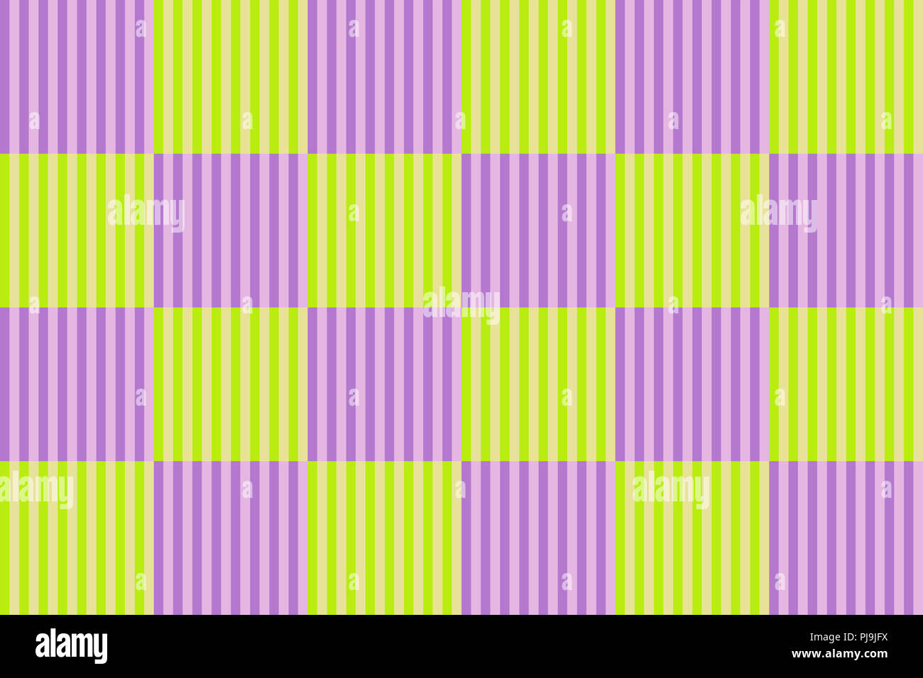Checkered pattern with vertical striped lines, light green and purple ...