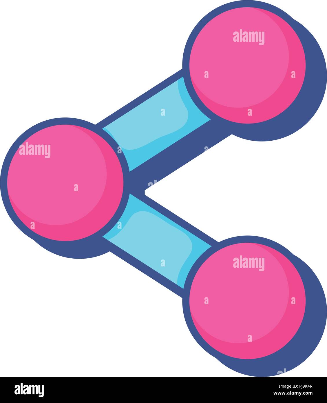 share symbol over white background, vector illustration Stock Vector ...