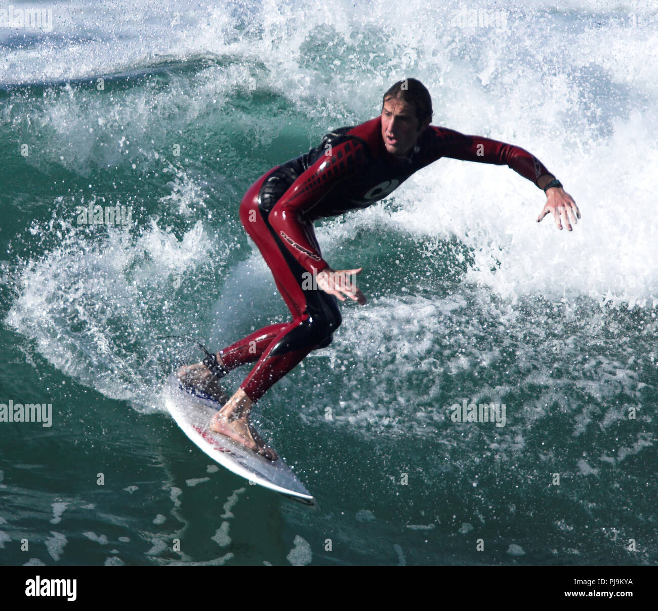 Newquay competitive surfer hi-res stock photography and images - Alamy
